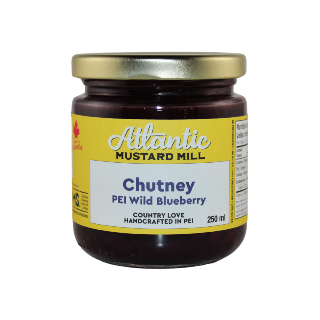 PEI Blueberry Chutney - Atlantic Mustard Mill