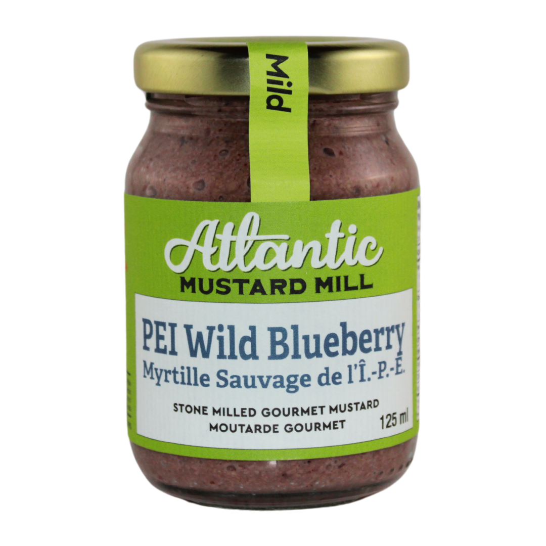 PEI Wild Blueberry Mustard - Atlantic Mustard Mill