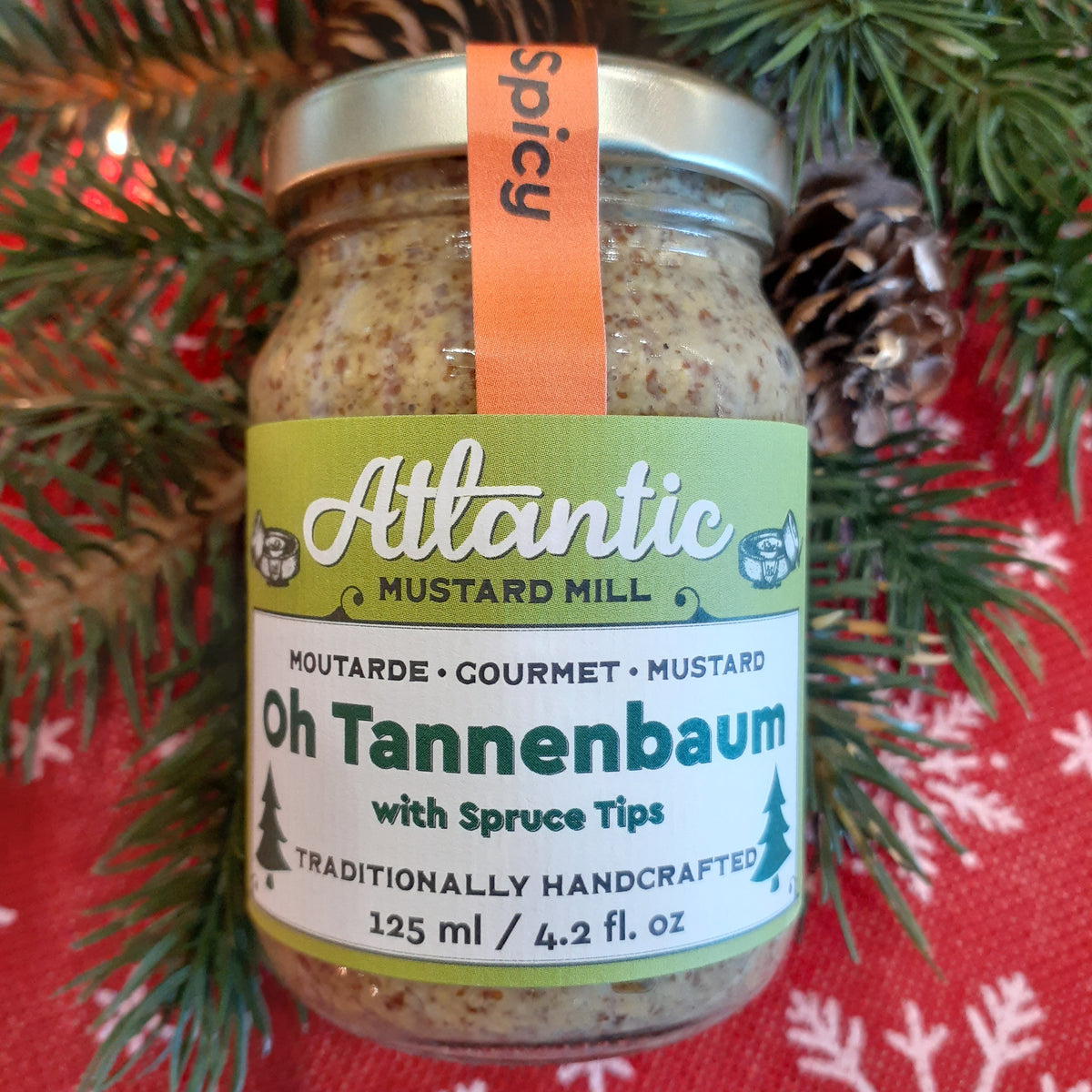 Oh Tannenbaum Mustard - Atlantic Mustard Mill